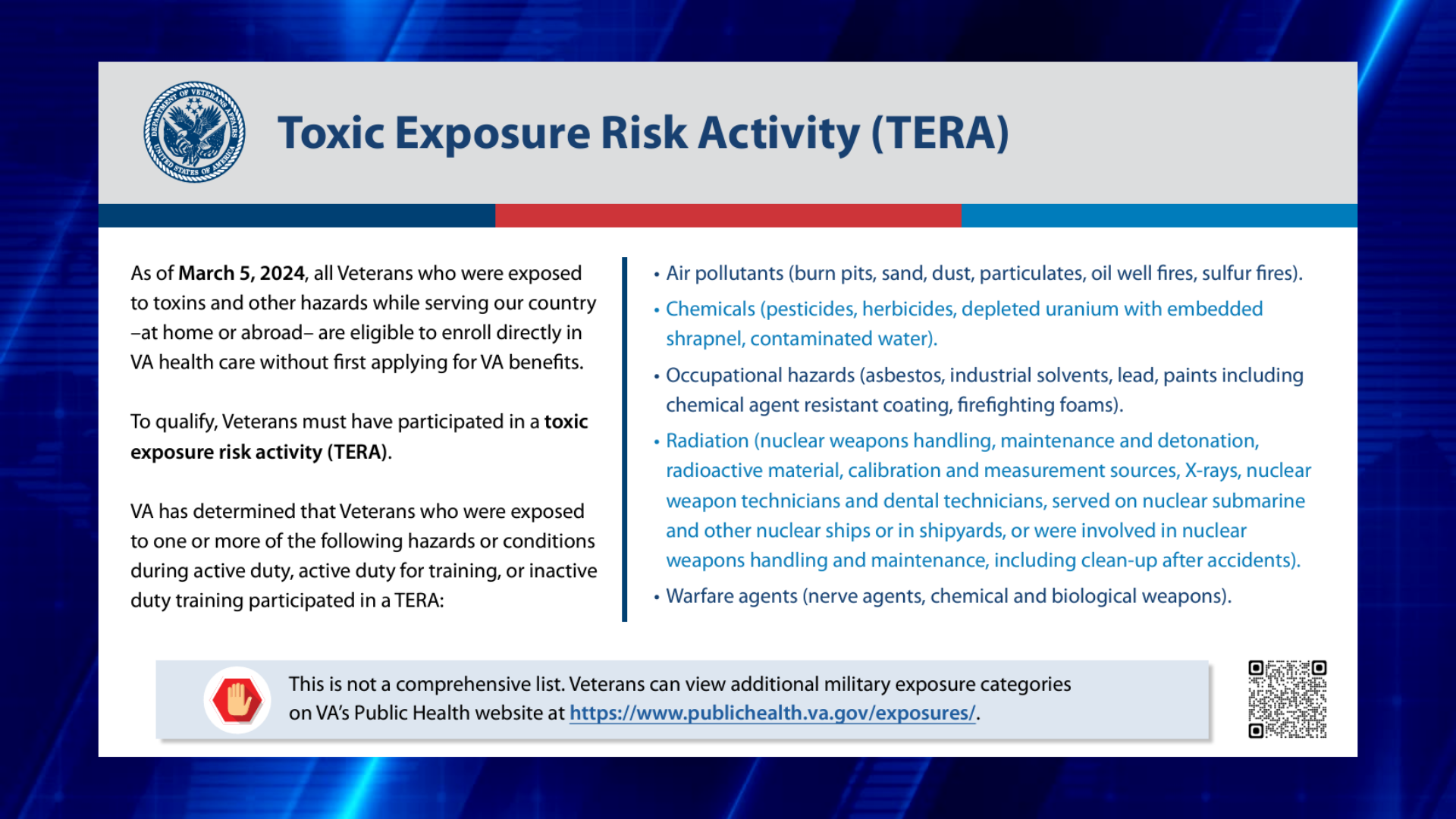 New PACT Act expansion accelerates health care eligibility for all ...