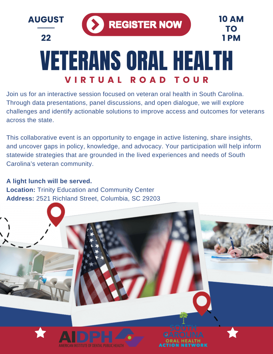 Vetrans Oral Health Roadshow | SC Department Of Veterans' Affairs