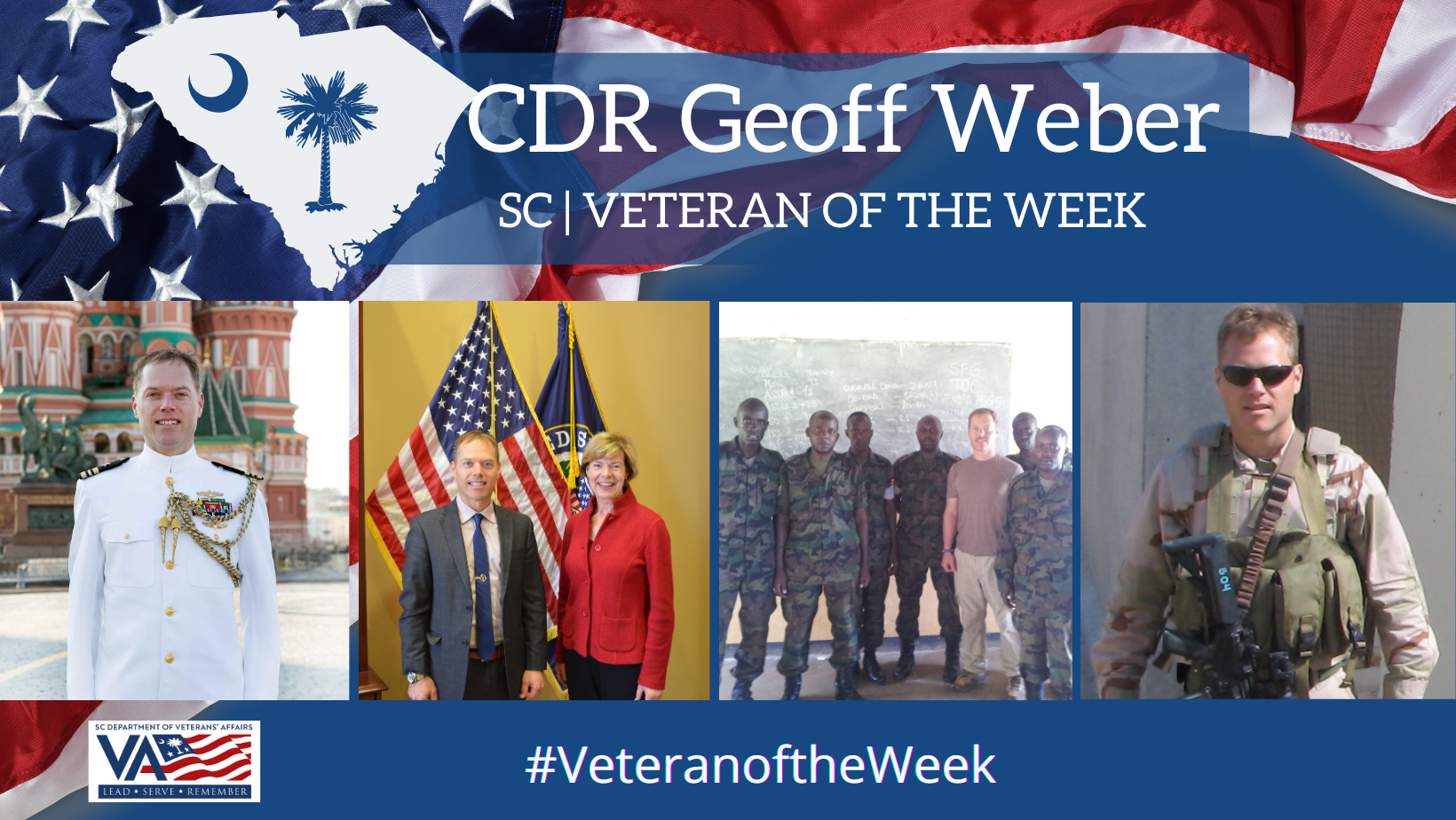 Veteran of the Week Archive 2024 | SC Department Of Veterans' Affairs