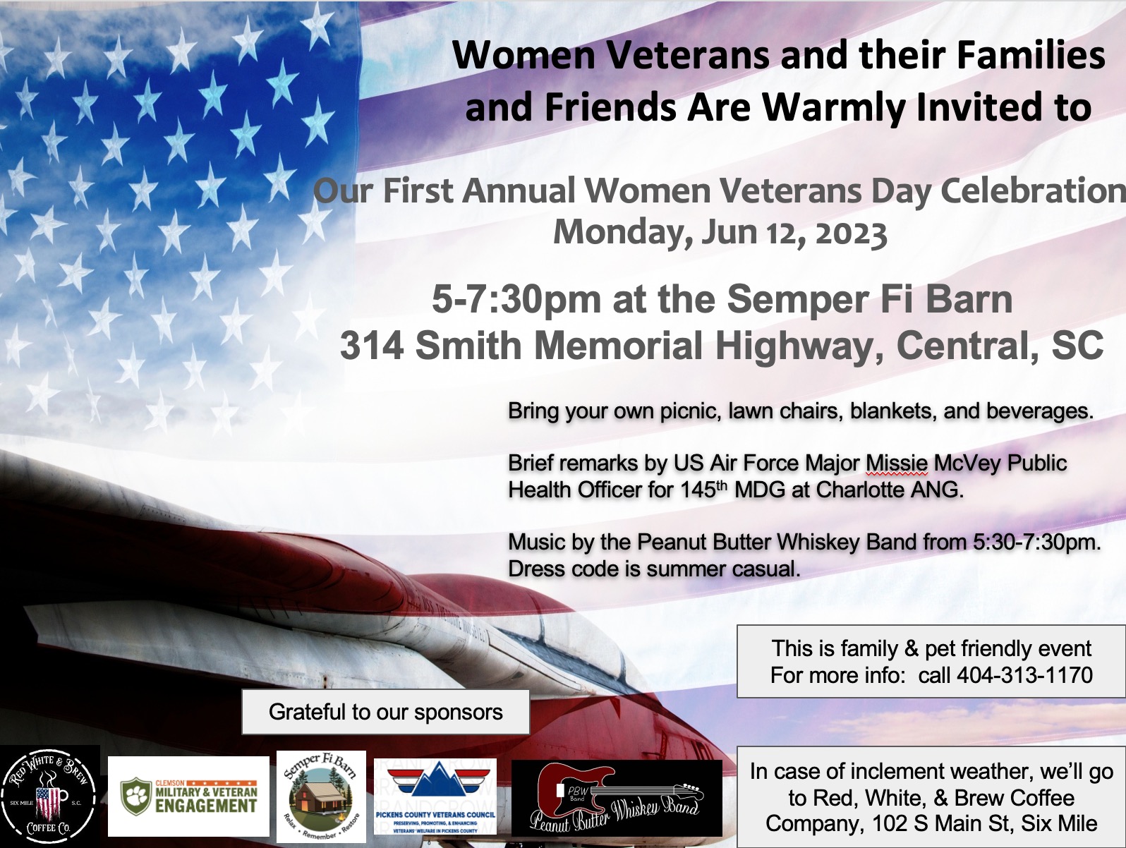 2023 Women Veterans Recognition Day Events | SC Department Of Veterans ...